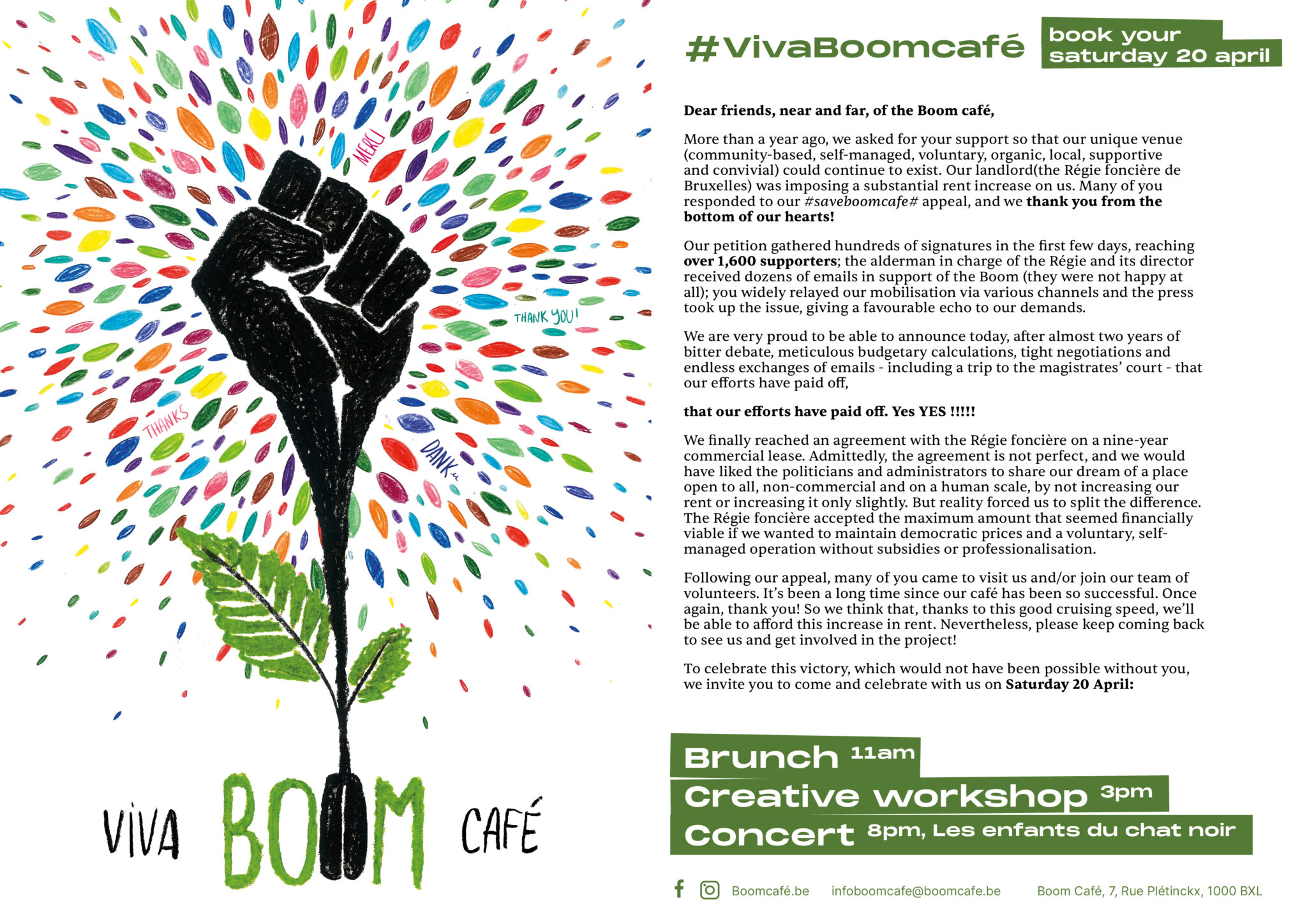 Boom Cafe – Boom Café asbl/vzw